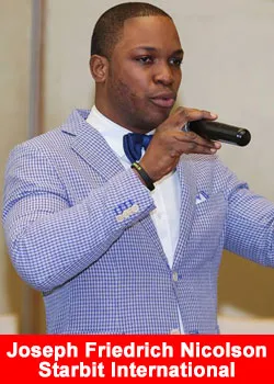 Joseph Friedrich Nicolson, Starbit International에서 블루 다이아몬드 등급 달성 - 직접 ...
