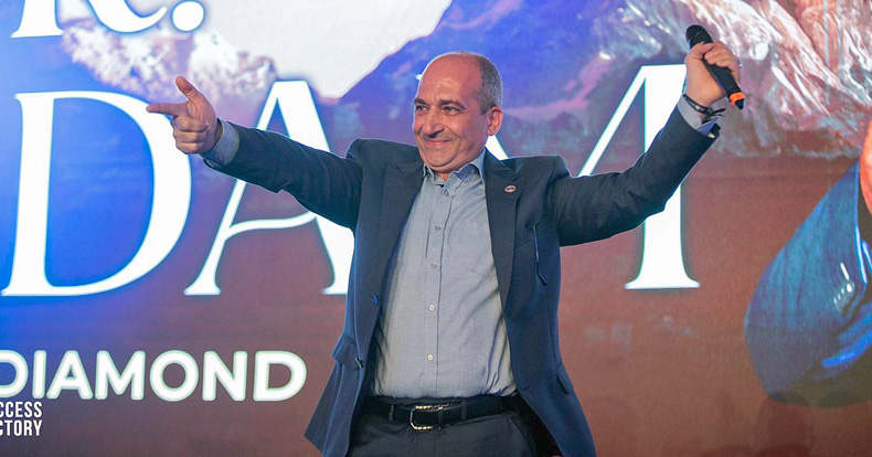 Adam Ahmad from Jordan Achieves Blue Diamond Rank With Success Factory ...