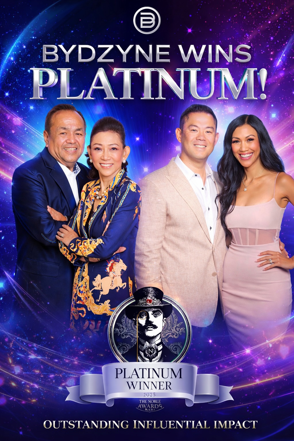 ByDzyne Owners Win Prestigious Platinum Noble Business Award for ...