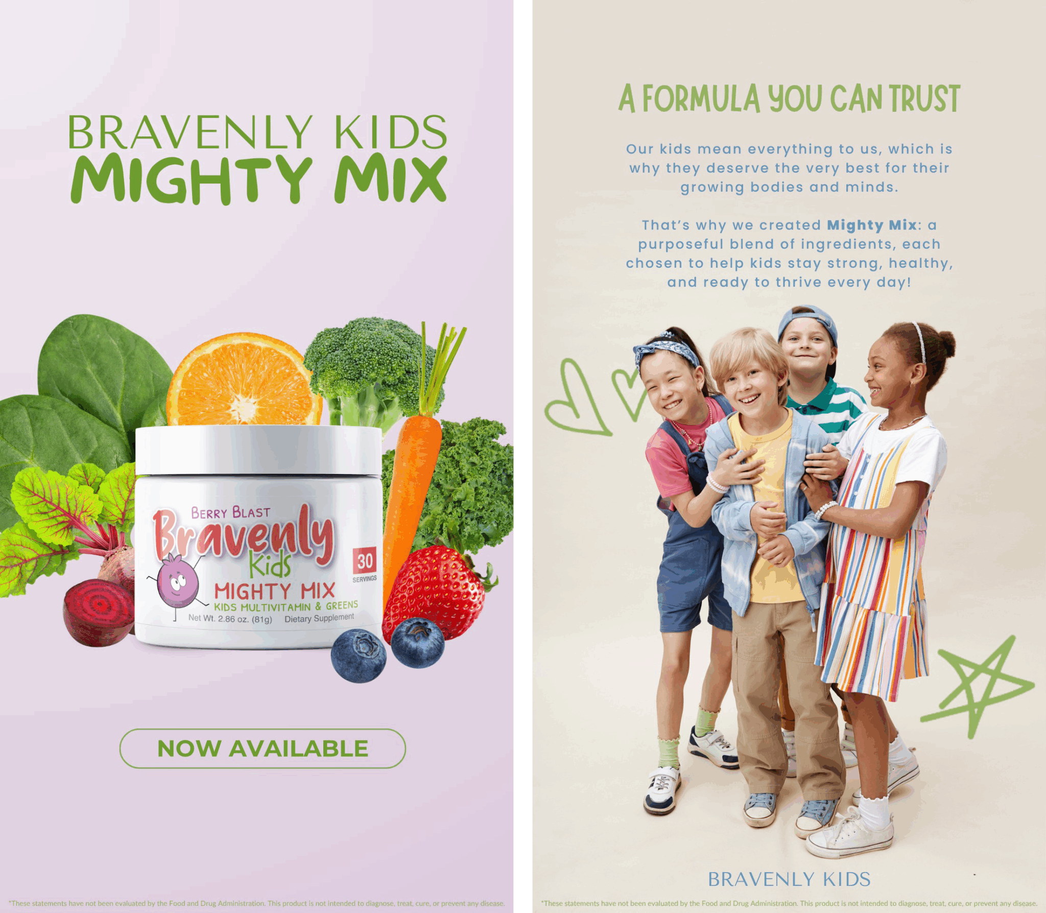Bravenly Launches Kids Mighty Mix, First Children’s Nutrition Product ...